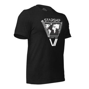 LIMITED Starship Flight 6 Mission Patch Tee - Etsy