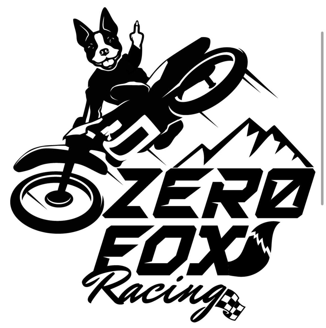 Zero Fox Racing 6” Decal/sticker - Etsy