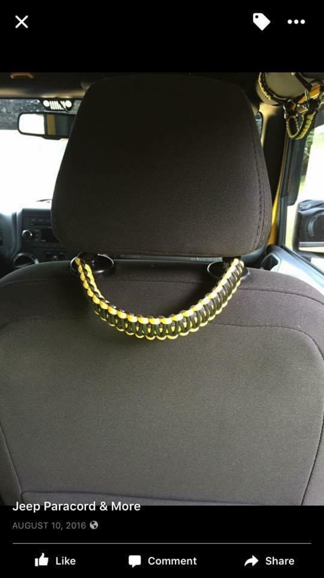 Jeep Wrangler Headrest Handles ALL YEARS - Etsy