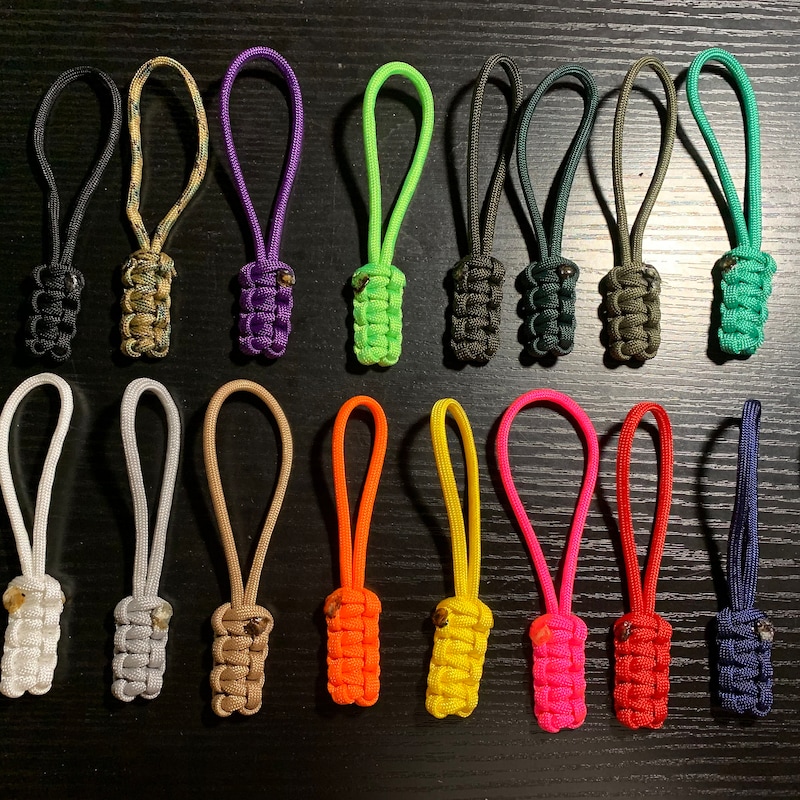 Paracord Zipper Pull - Etsy