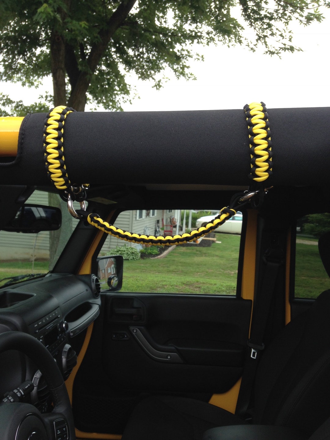 2007-2025 Jeep Wrangler/gladiator 2 Door Paracord Grab Handles - Etsy