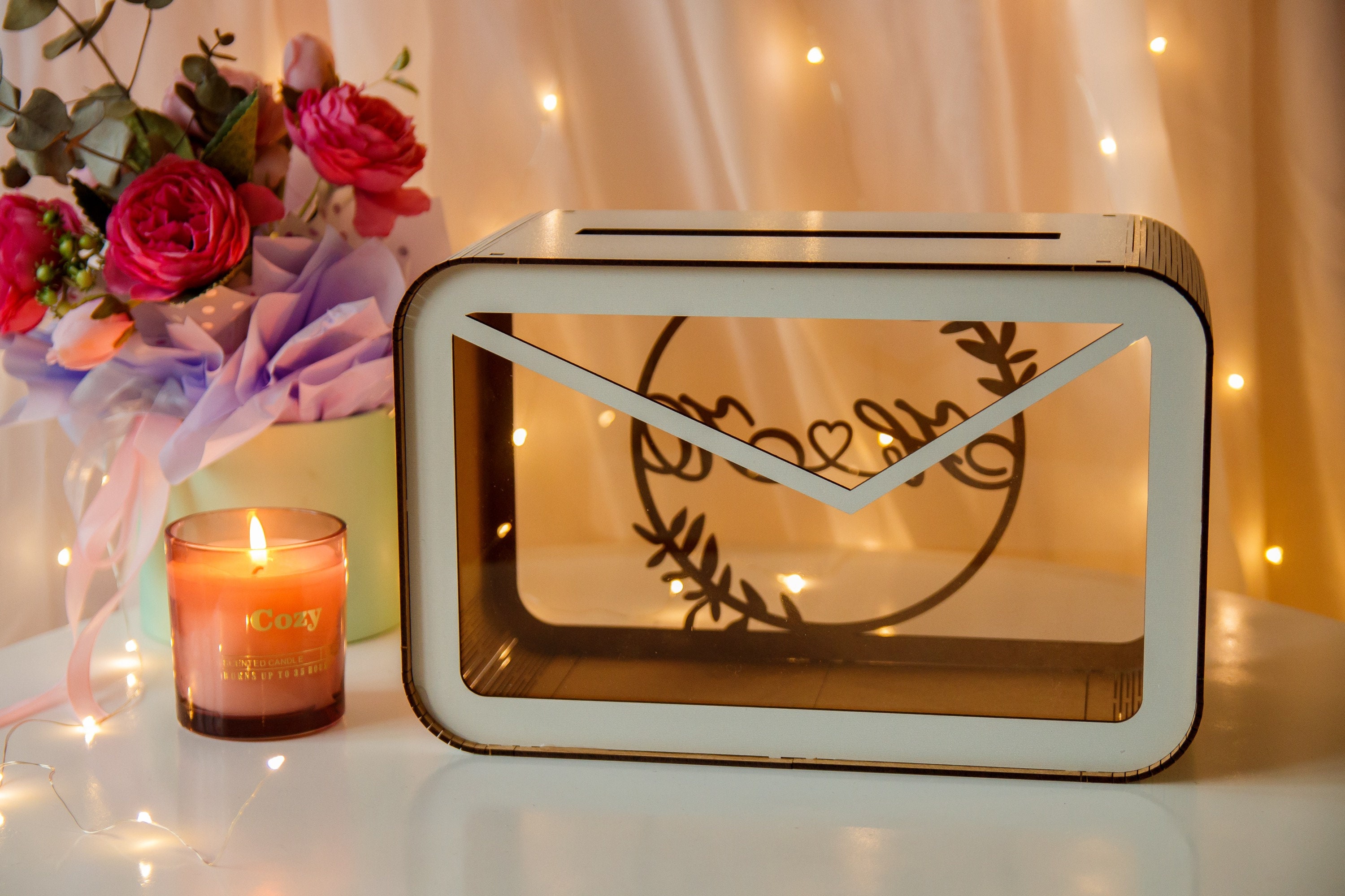 Wedding Card Box Svg Сard Box Svg Svg Dxf Cdr Eps Vector - Etsy