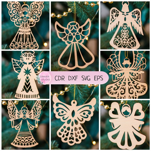 Christmas Angel Art - Etsy