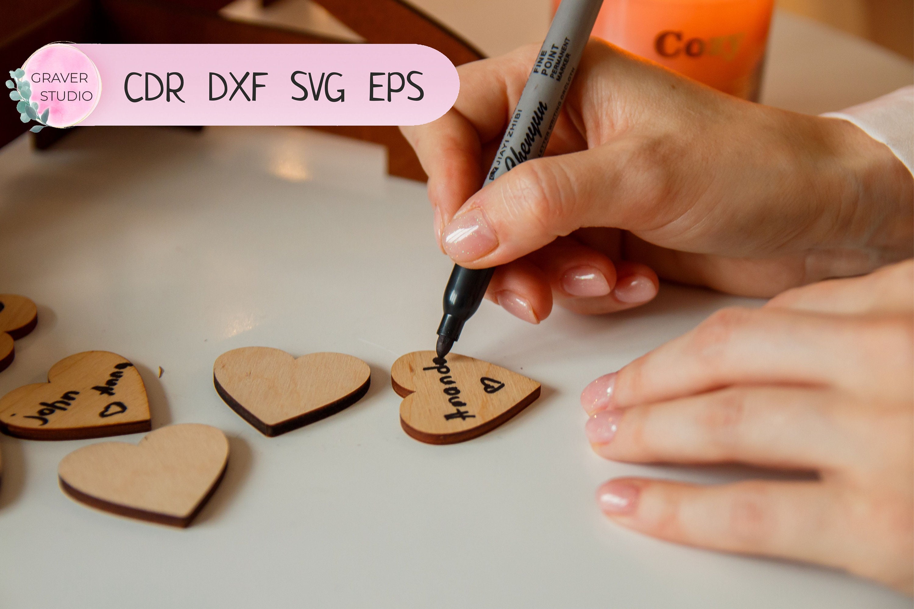 Wedding Guest Book Svg File Svg Wedding Svg Guest Book - Etsy