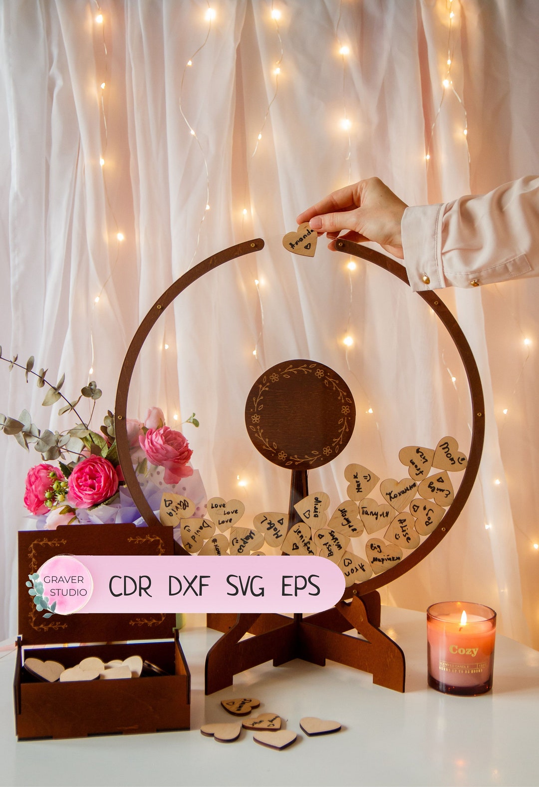 Wedding Guest Book Svg File Svg Wedding Svg Guest Book - Etsy UK