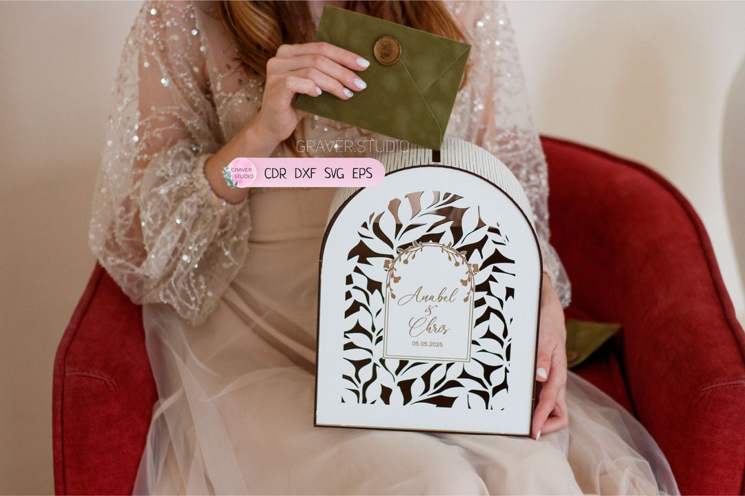 Wedding Laser Cut File,laser Cutting Project,svg Dxf Cdr Eps Vector ...
