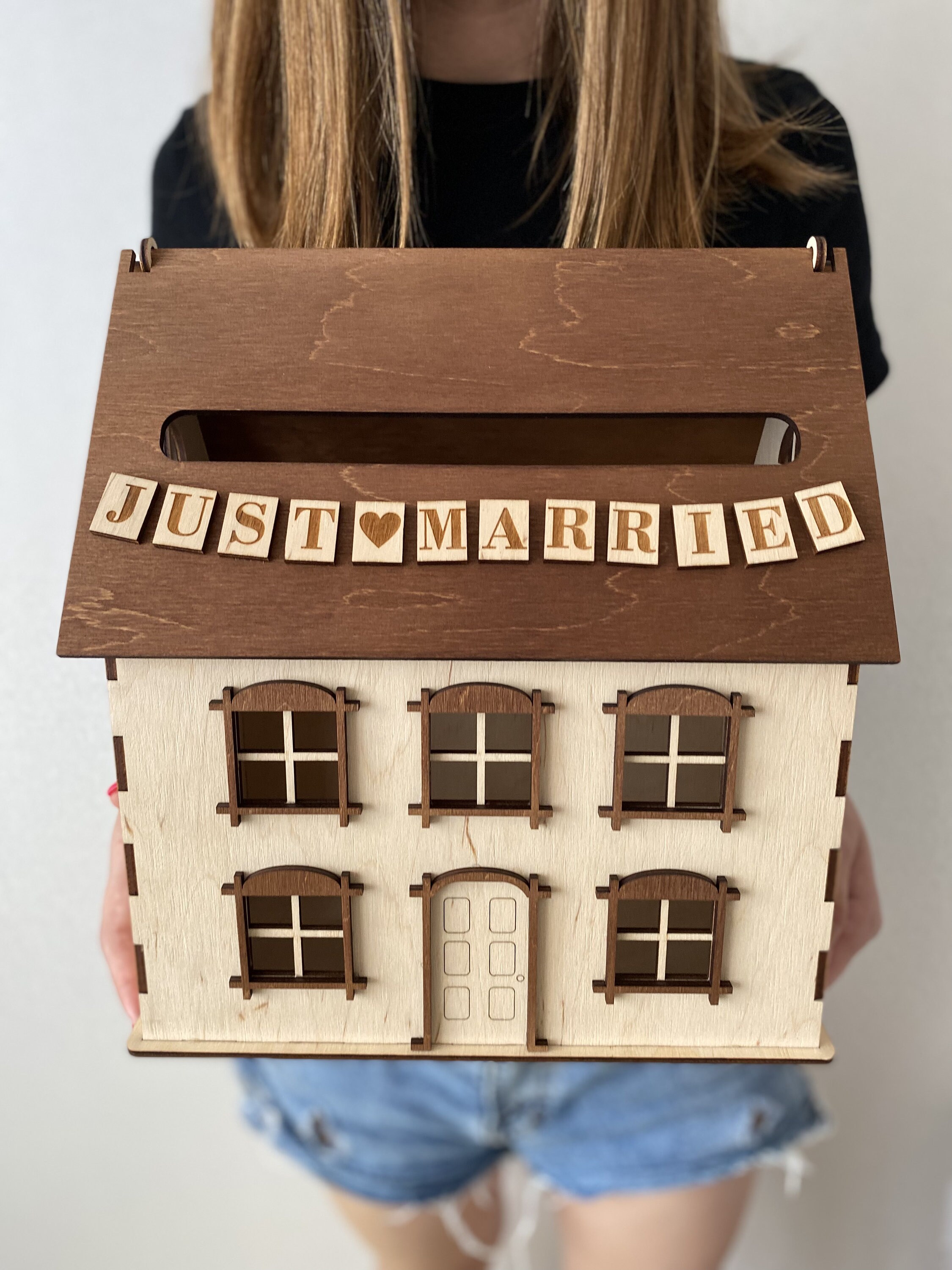 Custom Wooden Box, Wedding Post Box, Wedding Card Box, Keepsake Box ...