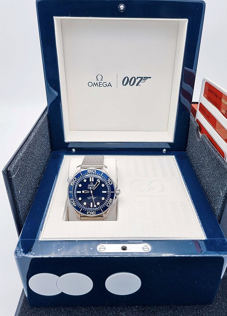 Omega Seamaster Diver 300 M NEW 2024 James Bond 007 60th Anniversary ...
