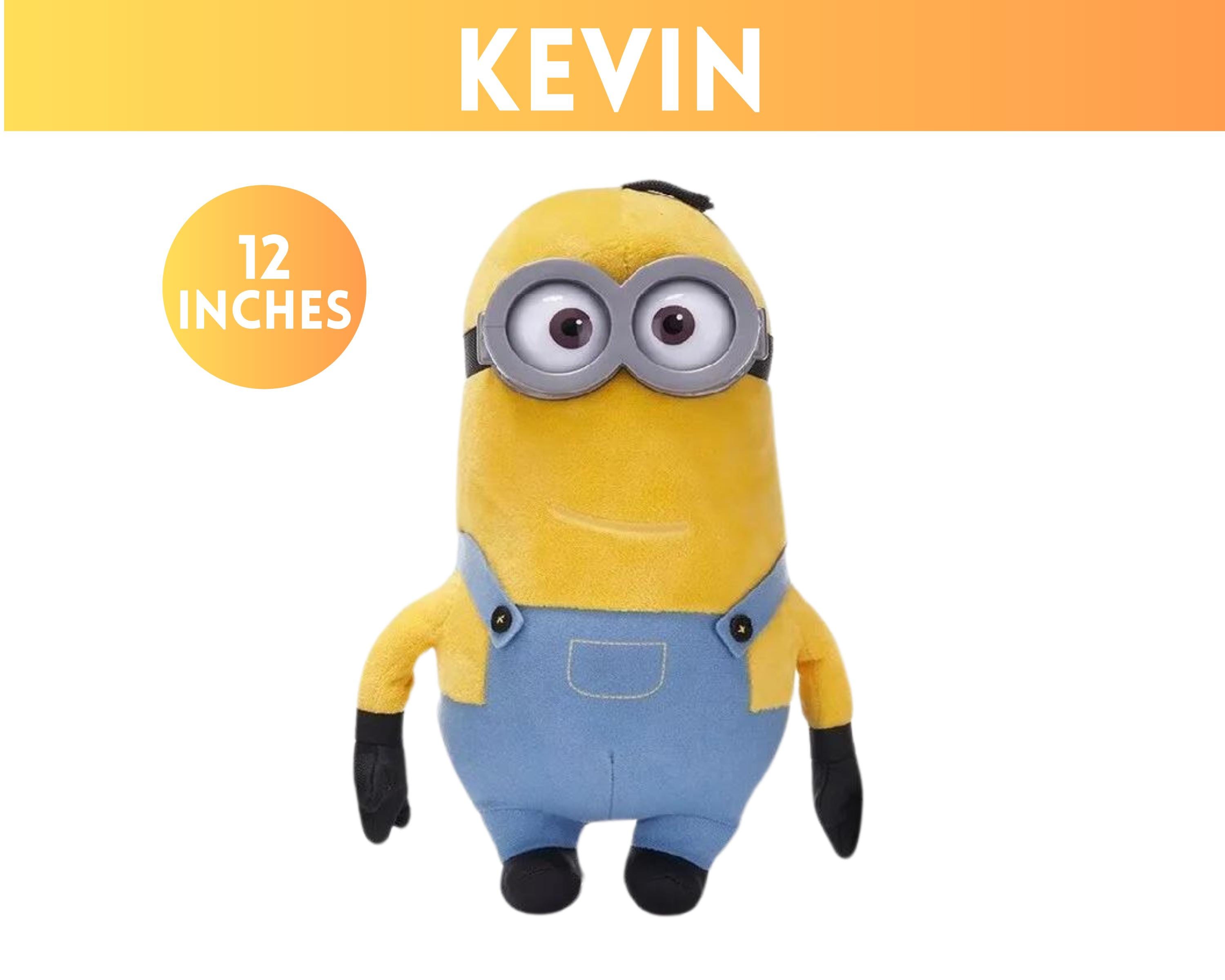 New 12 Inch Despicable Me Minion Plush Soft Toys Bob Stuart Kevin Otto ...