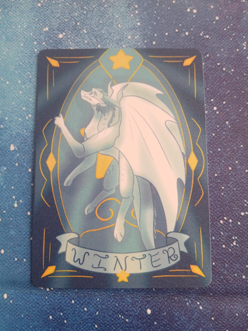 Wof Cards Moon, Qibli, Winter - Etsy