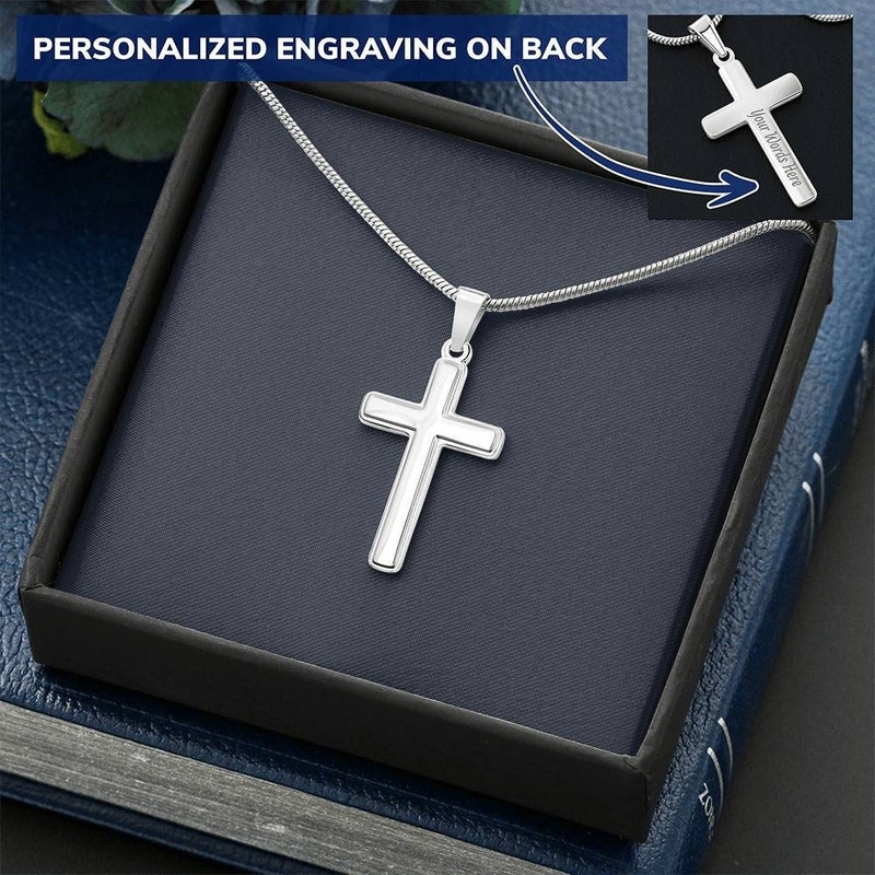 Boys Cross Necklace - Etsy
