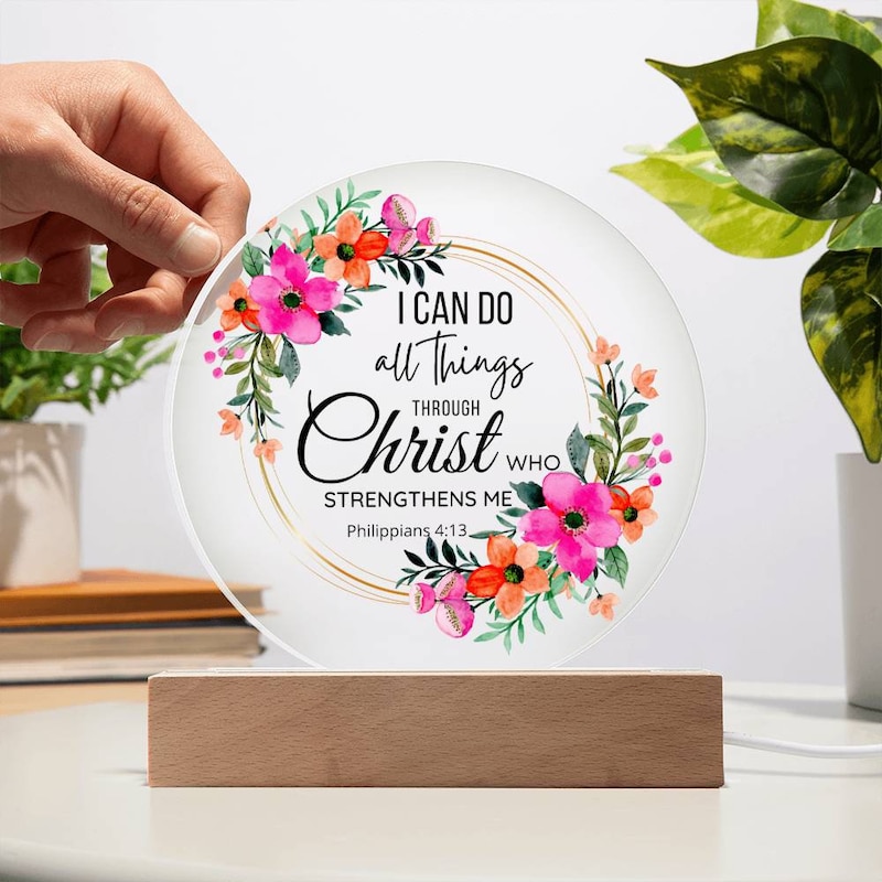 Religious Night Light - Etsy