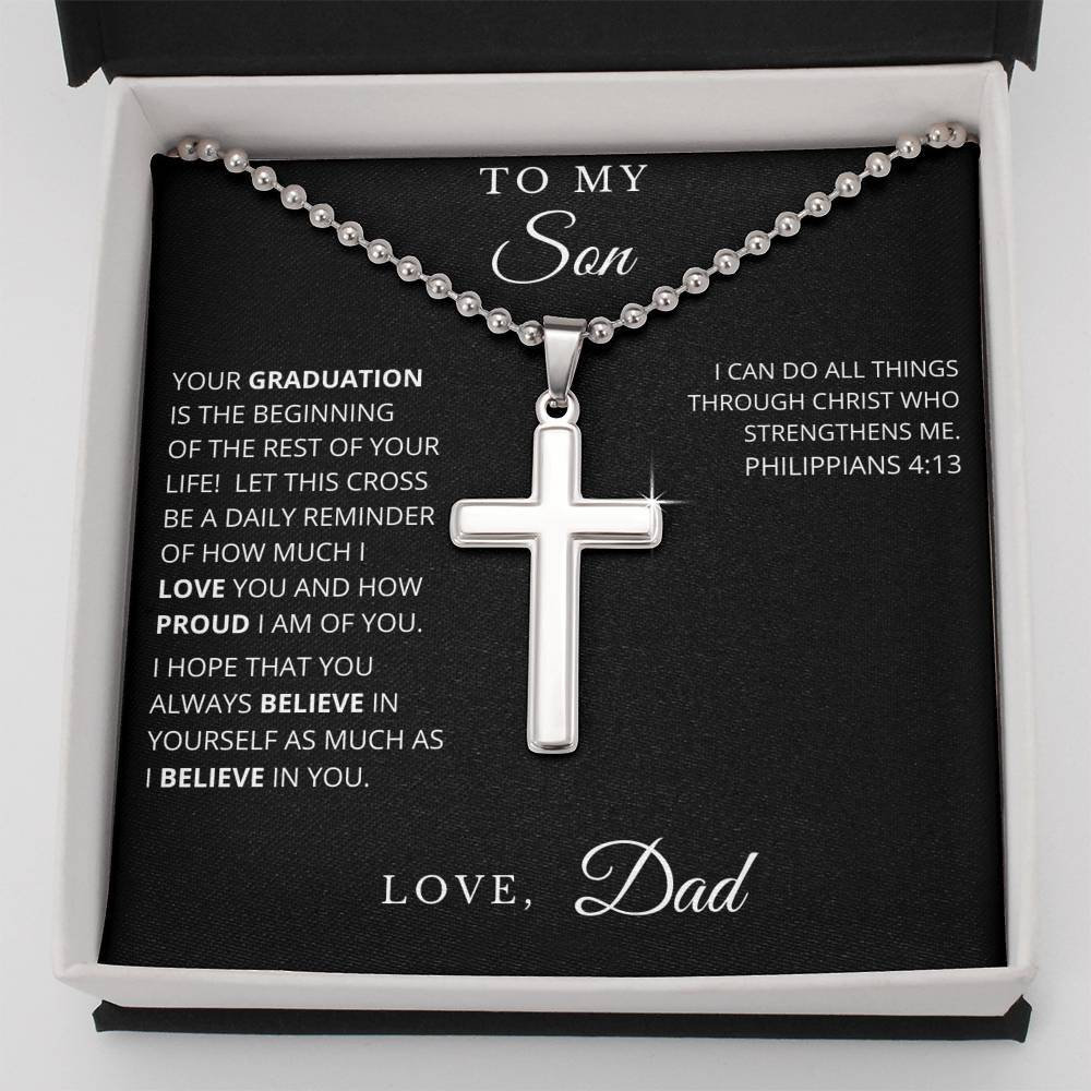 Graduation Gift for Son From Dad Personalized to My Son | Etsy