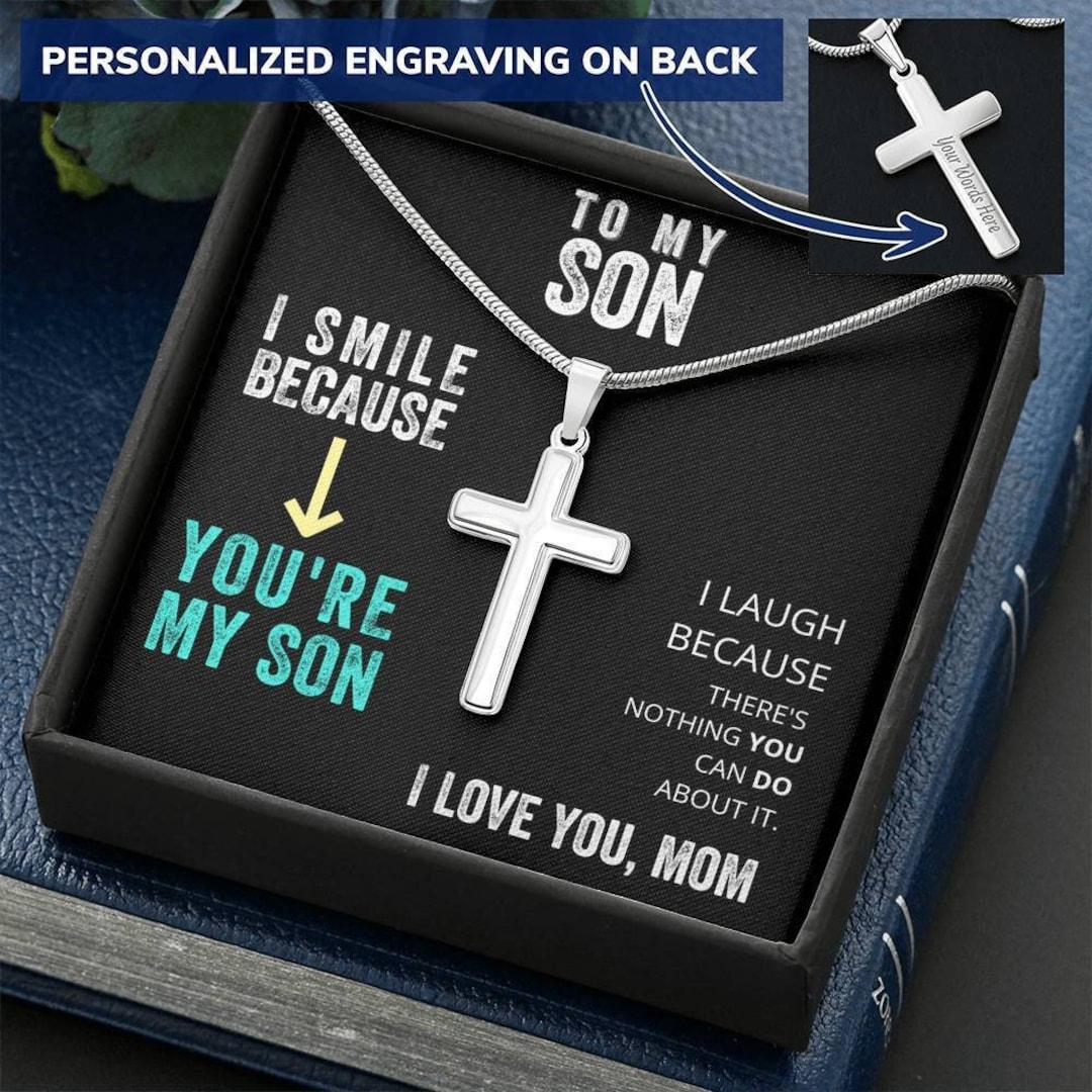 Personalized Funny Gift for Son, Son Gifts, Funny Son Gift, My Son Gift ...
