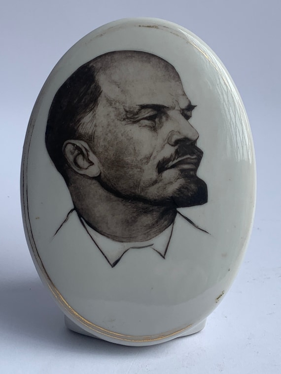 Fine Art Ceramics Art & Collectibles Vintage Lenin Table Plaque ...