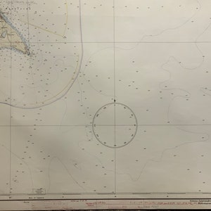 Vintage USSR Original Naval Military Map of Mediterranean Sea - Etsy