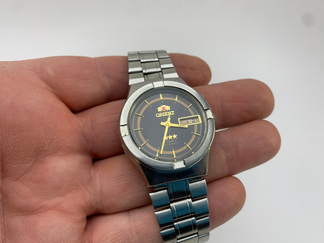 Orient Wrist Watch 21 Jewels Crystal - Etsy