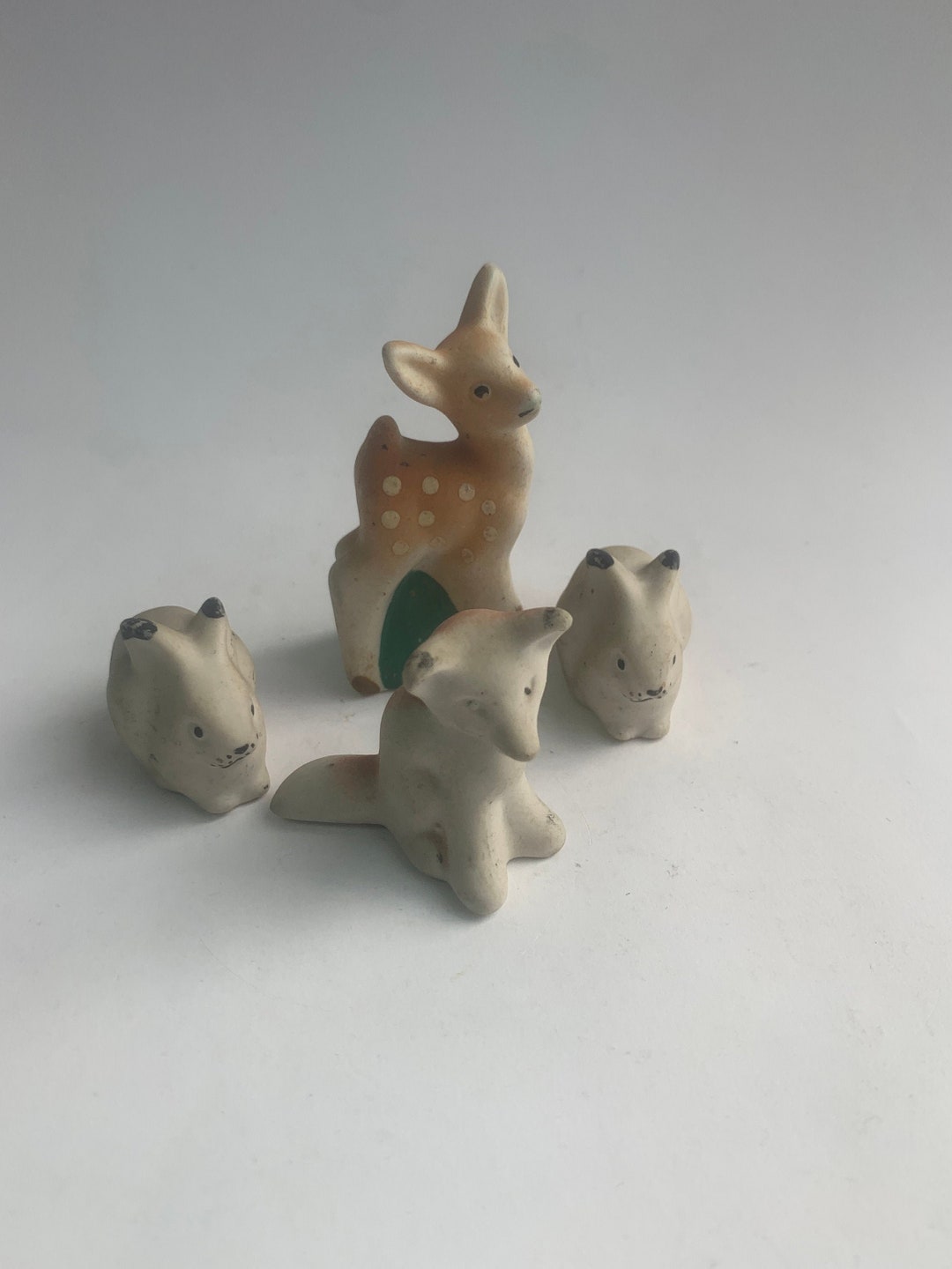 Vintage USSR Animals Porcelain Figurines - Etsy
