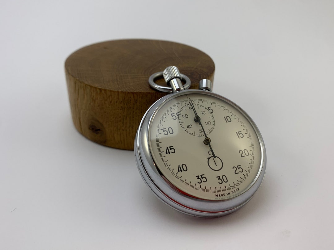 Vintage Mechanical Chronometer Minerva Stopwatch Timer - Etsy