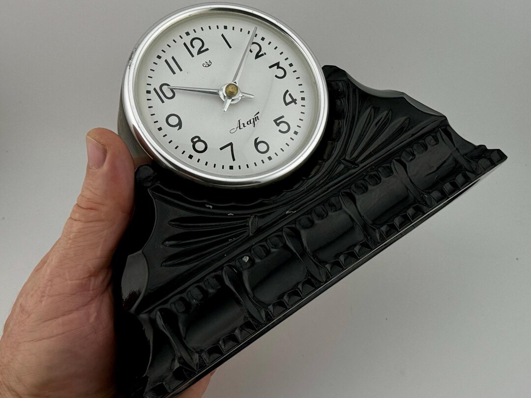 Vintage USSR Agat Mechanical Alarm Clock - Etsy