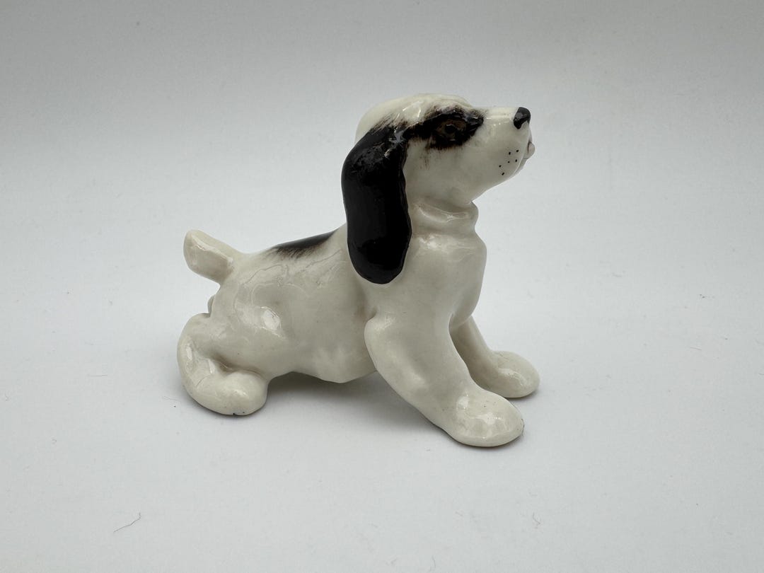 Vintage Lomonosov LFZ USSR Porcelain Figurine Dog - Etsy