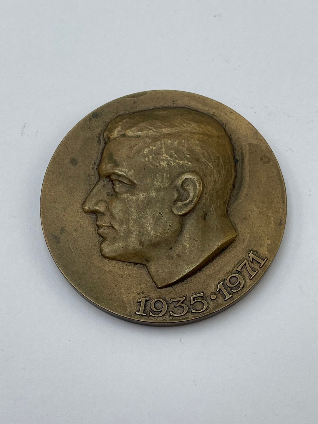 USSR Original Red Brass Medal for the Prize of USSR Pilot Cosmonaut ...