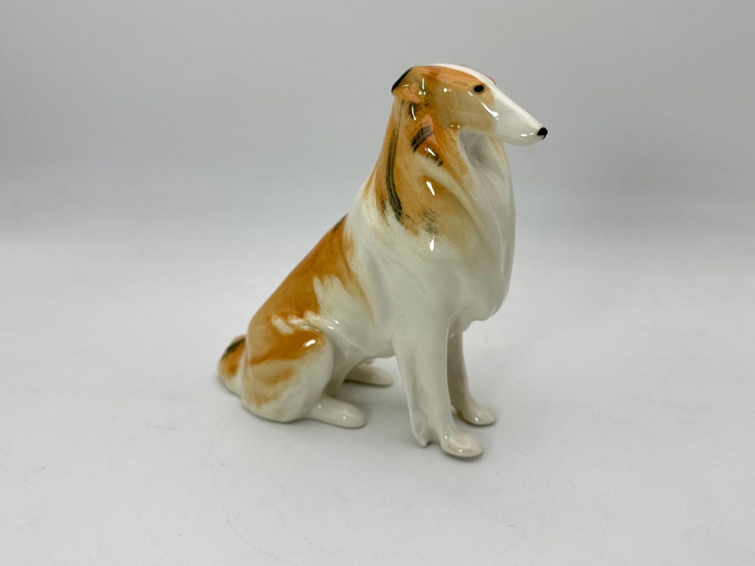 Vintage Lomonosov LFZ USSR Porcelain Figurine Dog - Etsy