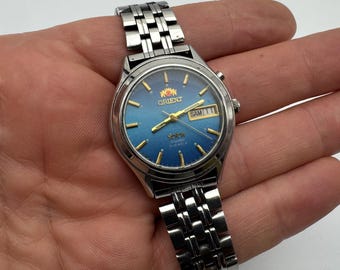 Rare Watch Orient, Automatic Japan Watch. 21 Jewels.day-date. - Etsy