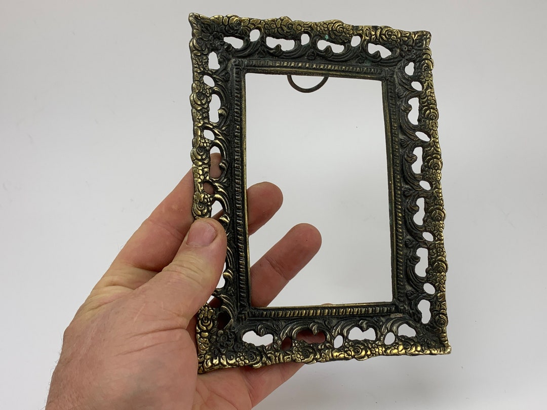 Vintage Bronze Photo Frame - Etsy