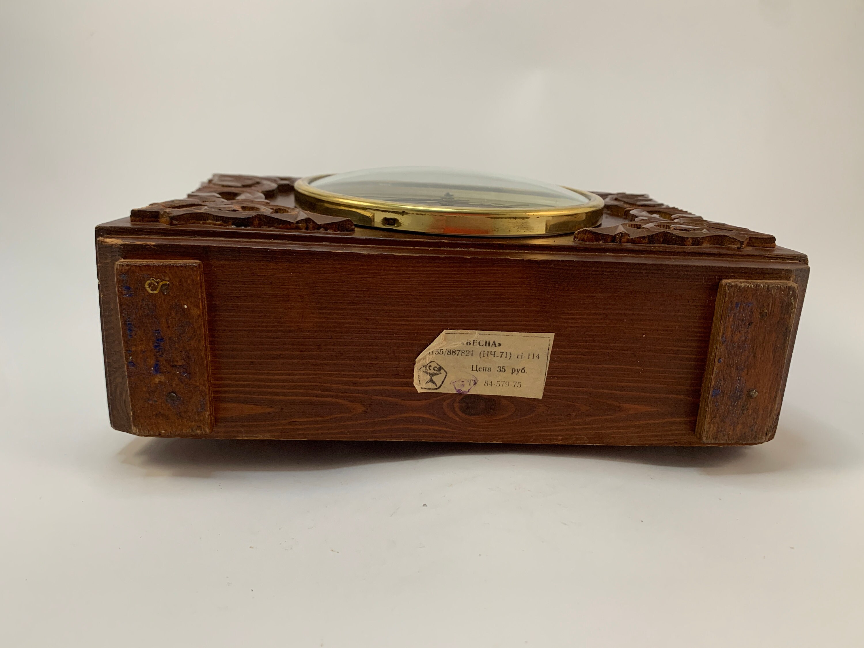 Vintage USSR Vesna Mechanical Clock - Etsy