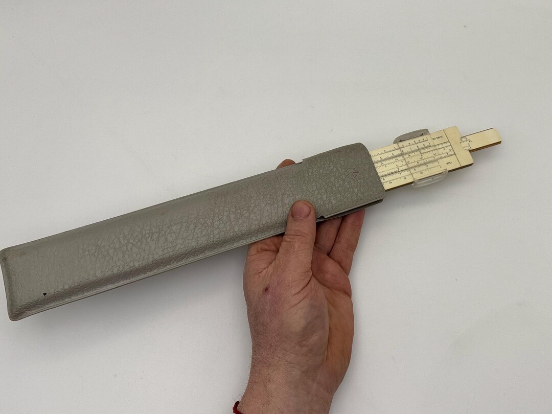 Vintage USSR Plastic Slide Rule - Etsy