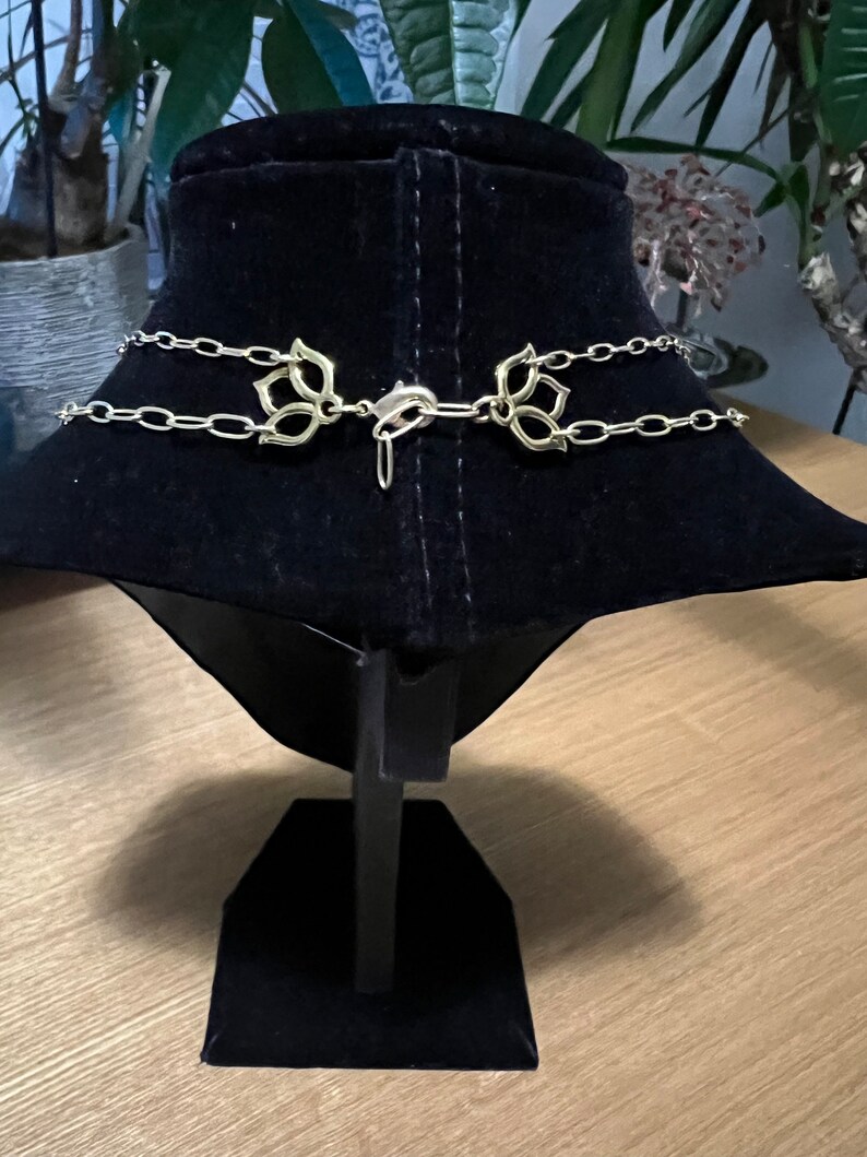 Gold Paperclip Layered Charm Necklace - Etsy