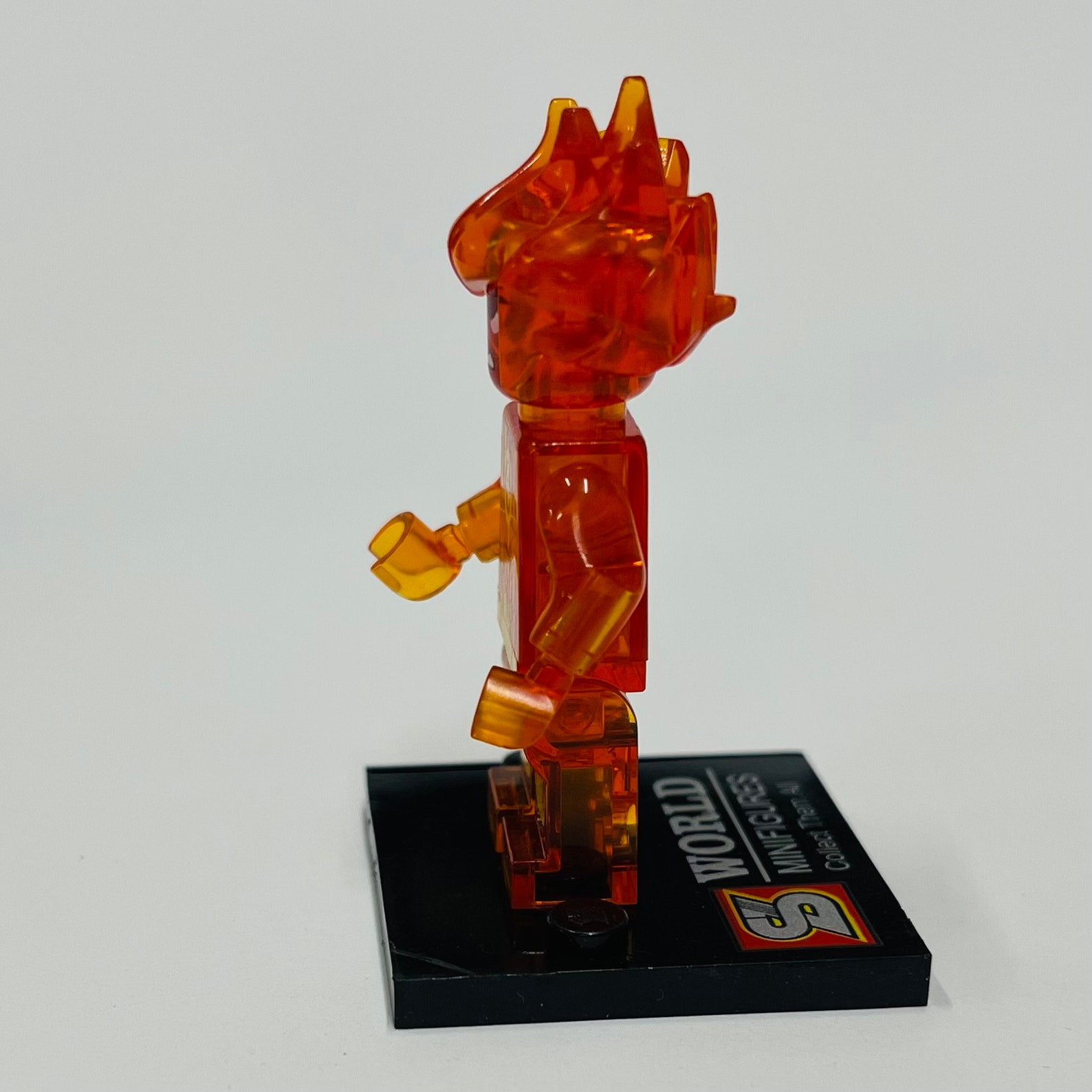 Human Torch From The Fantastic Four Custom Lego Compatible | Etsy