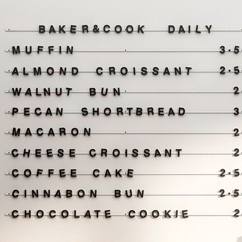 Cafe Menu Display With Letters and Rails Cafe Menu Sign Wall - Etsy Canada