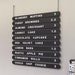 Hanging Menu Sign, Magnet Letter Board Cafe Wall Menu, Hanging Cafe ...