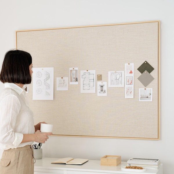 Custom Pin Board Linen - Etsy
