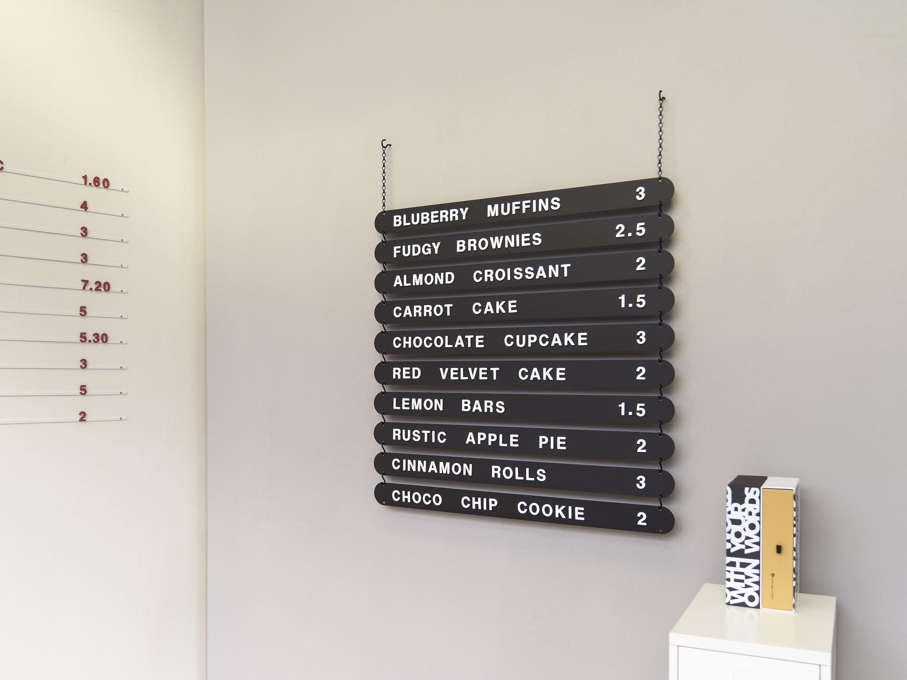 Hanging Menu Sign, Magnet Letter Board Cafe Wall Menu, Hanging Cafe ...