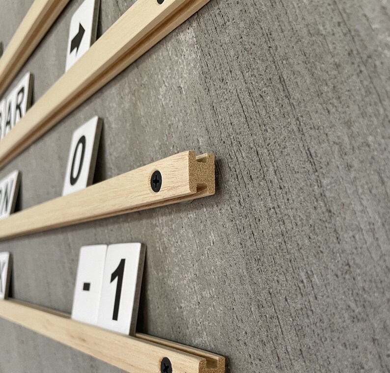 Letter Tiles Only Extra Set of Letter Tiles With White - Etsy