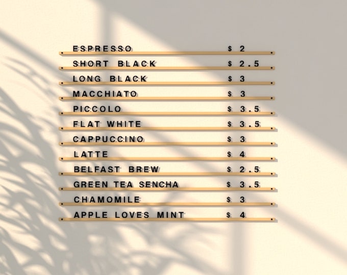 Scrabble Display Letter Board Menu Board for Home Scrabble Magnets ...