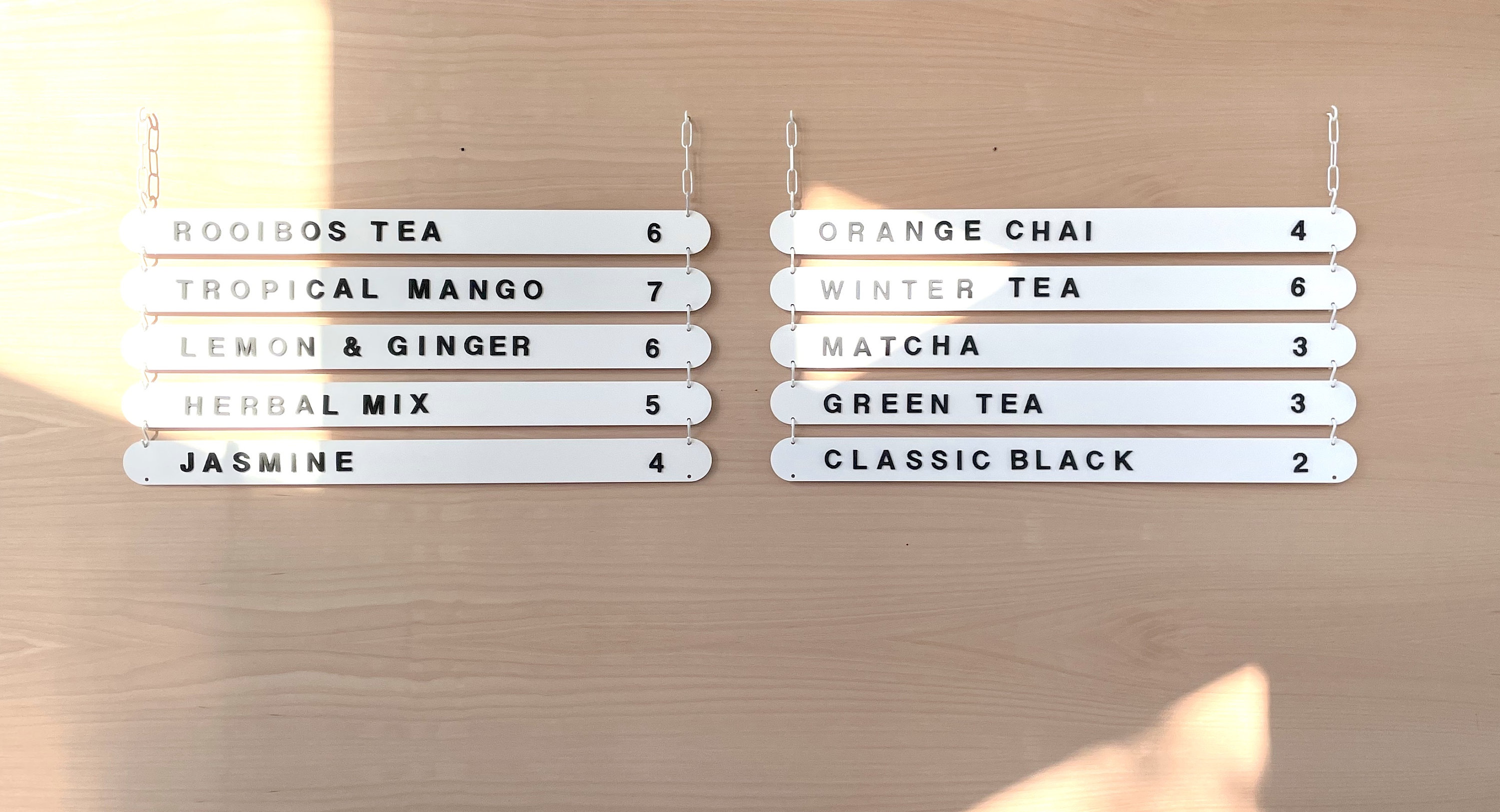 Letrero de menú colgante Menú de pared de magnet Letter Board - Etsy México