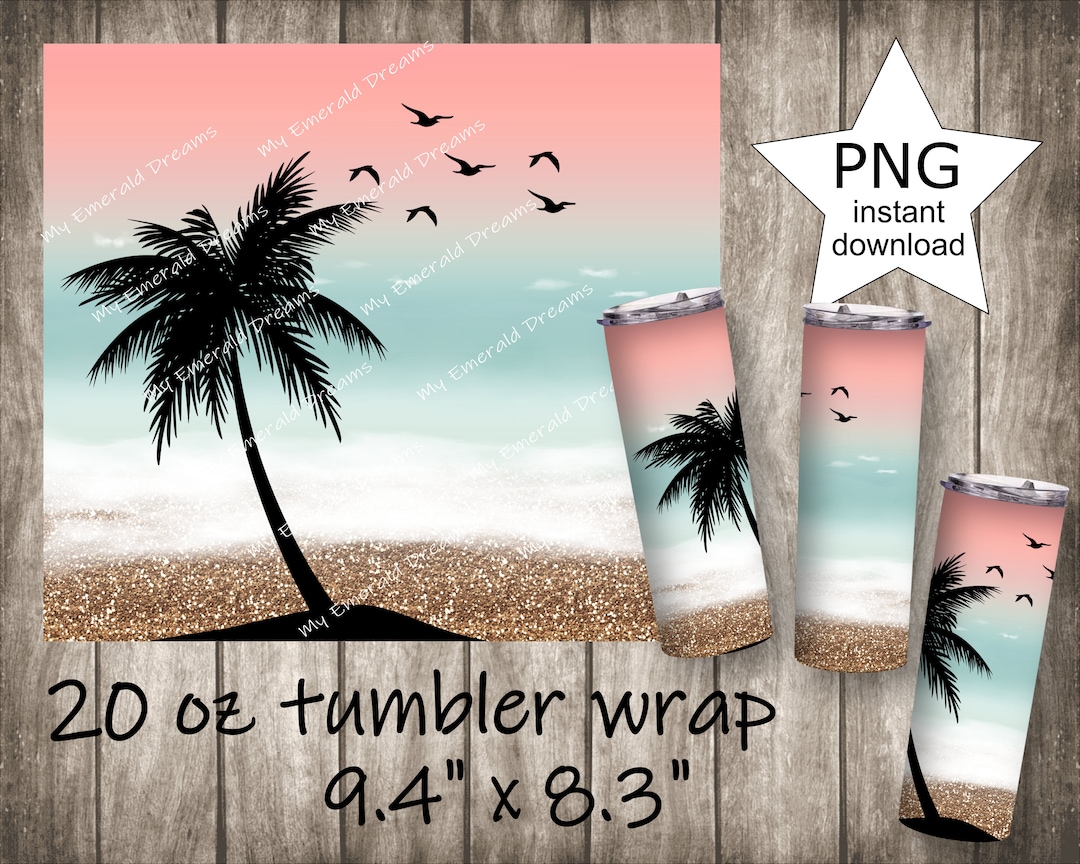 20oz Skinny Tumble Wrap | Instant Download | Digital File | PNG File ...
