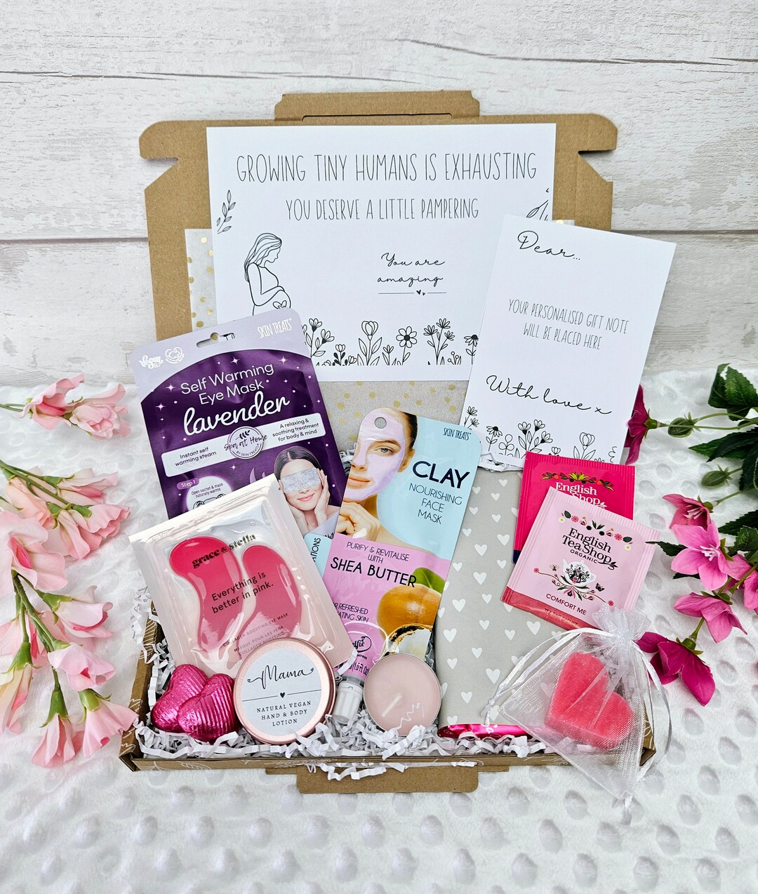 PREGNANCY PAMPER HAMPER, Maternity Gift Sets, Mum to Be Pamper Box ...