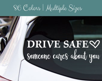 Drive Safe Decal Car Sticker - Etsy