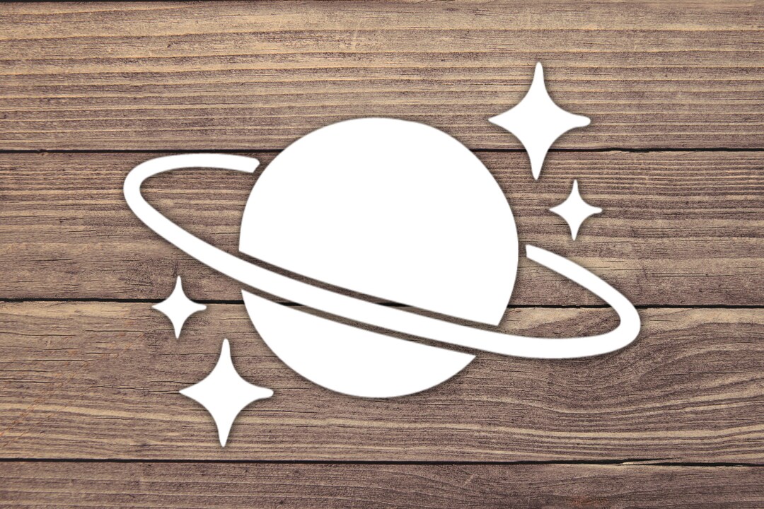 Saturn Decal Multiple Sizes Car Decal, Bumper Sticker, Laptop Sticker ...