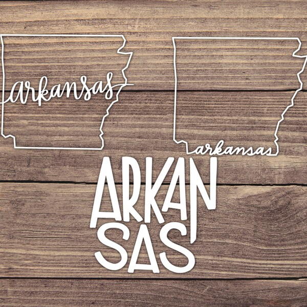Arkansas Decal - Etsy