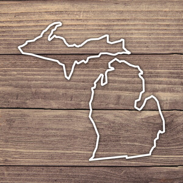 Michigan Car Decal - Etsy