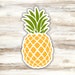 Pineapple Sticker, Tropical Sticker, Cute Fruit Sticker, Citrus Sticker ...