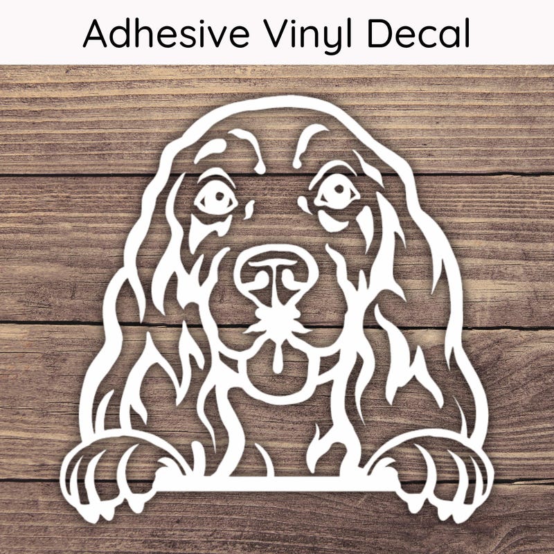 Cocker Spaniel Decal - Etsy