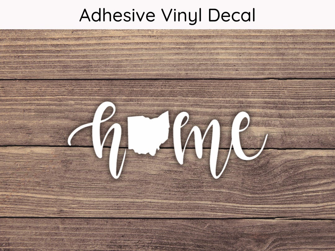 Ohio Home Decal Design 3 - Multiple Sizes - Car Decal, Bumper Sticker ...