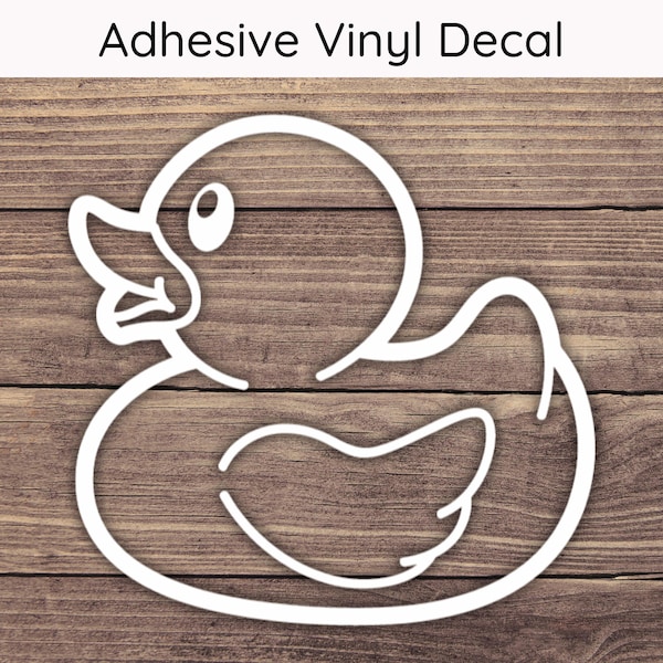 Rubber Duck Sticker - Etsy
